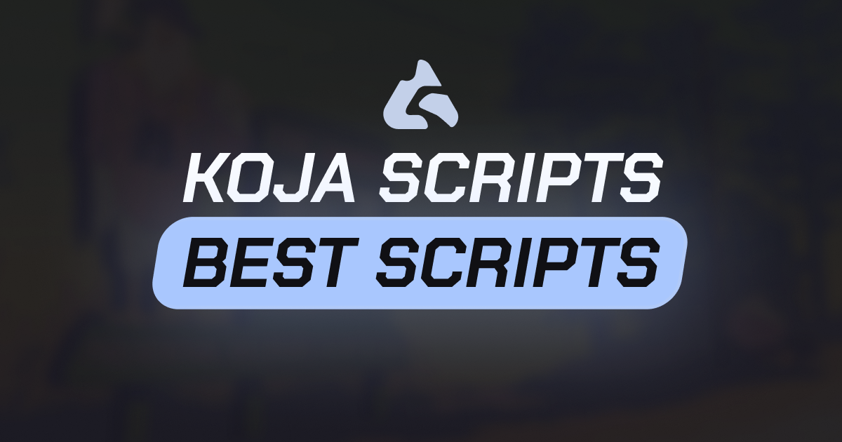 Koja Scripts – Best FiveM Scripts